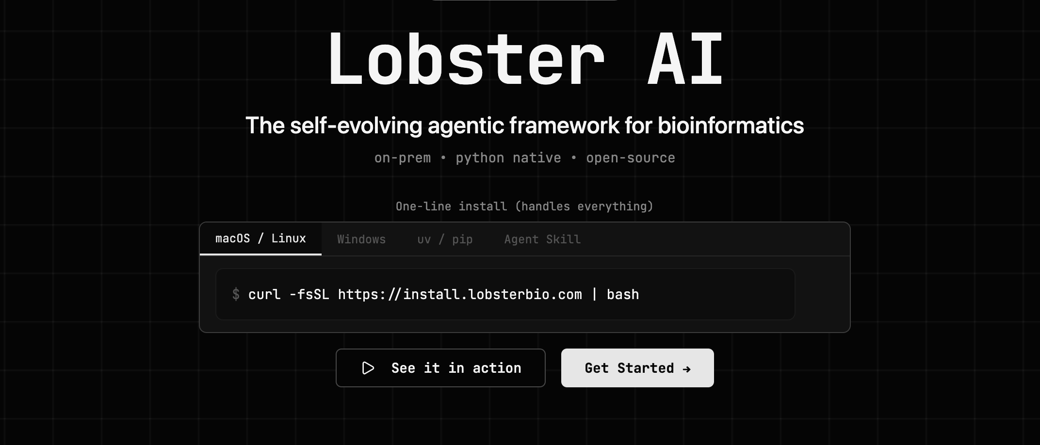 Lobster AI — The Self-Evolving Agentic Framework for Bioinformatics